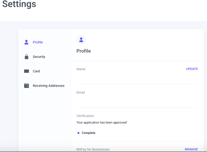 How to Navigate in the BitPay Dashboard – BitPay Support